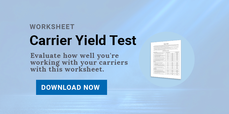 Carrier Yield Test Worksheet