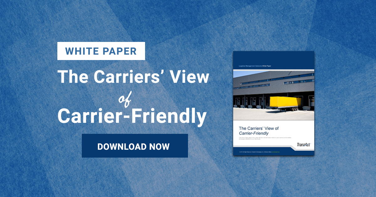 White Paper: Carriers' View of Carrier-Friendly